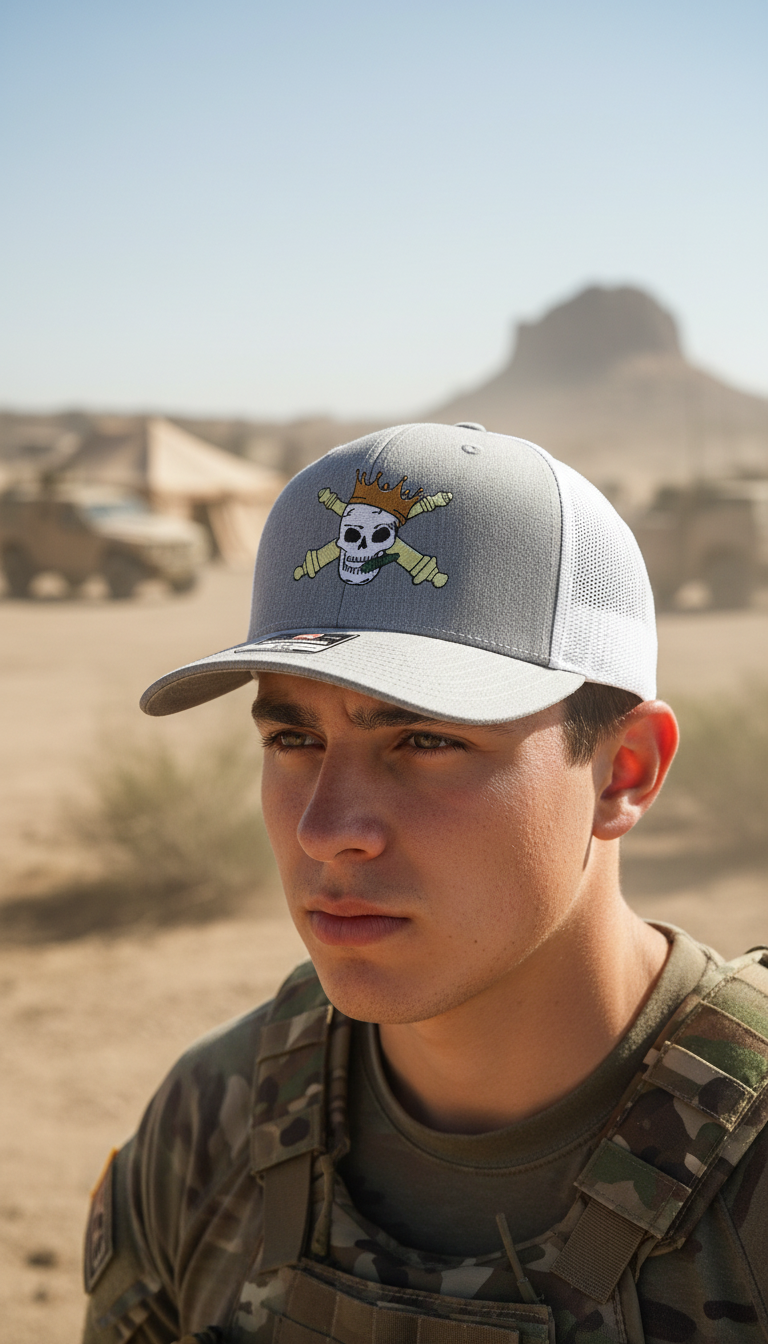 King of Battle Field Artillery Snapback Cap - Military Pride ...