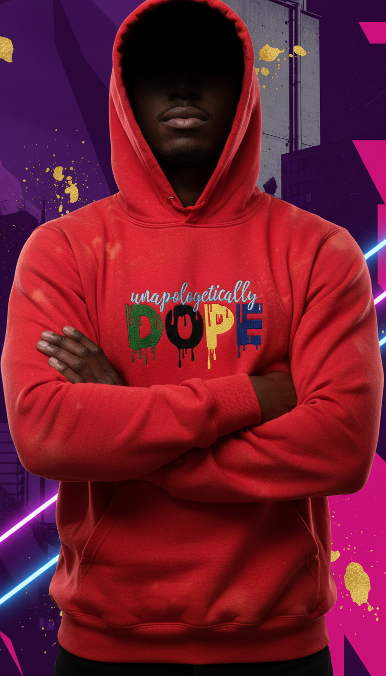 Unapologetically Dope Bleached hoodie Unapologetically Dope – HernStyle ...